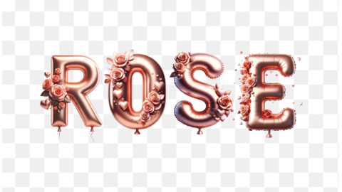 Pornohub Rose Gold Valentine Balloon Alphabet Font Text Effect Generator