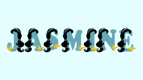 Sex Princess Jasmine Cartoon Font Text Effect Generator