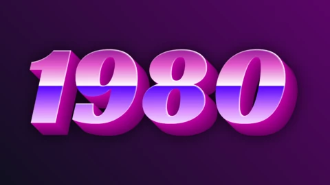 Zhenya 1980 Vintage Retro 3d Text Effect Generator