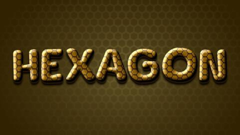 Eilat Hexagonal Style Text Effect Generator 0901