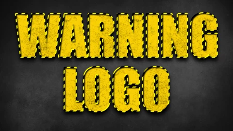 Green Warning Style Text Effect Generator 8097